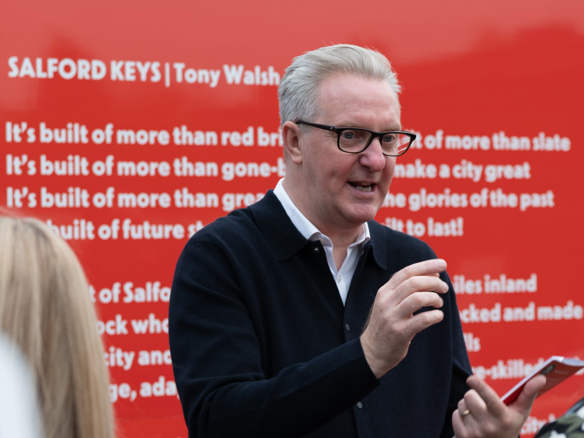 Manchester Poet Tony Walsh marks launch of innovative ‘Neighbourhood ...