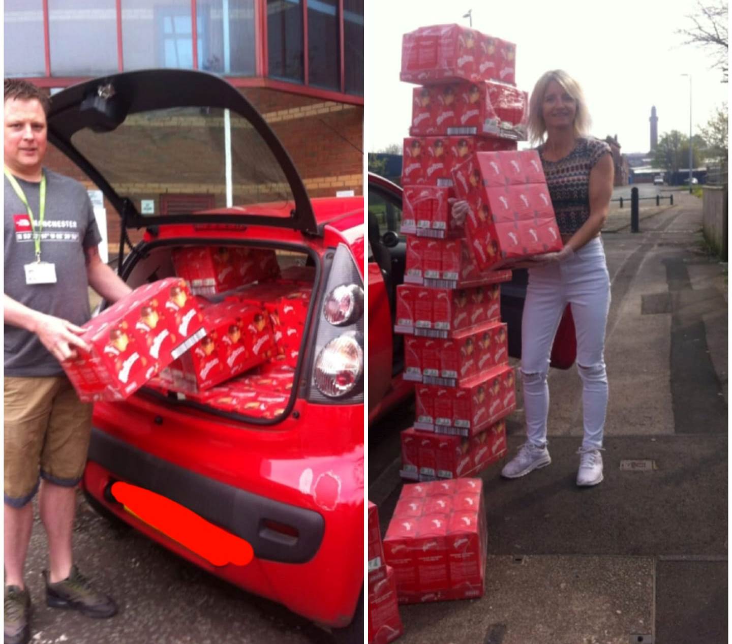 Volunteers Step In For The Easter Bunny To Deliver 300 Eggs To Salford volunteers-step-in-for-the-easter-bunny-to-deliver-300-eggs-to-salford