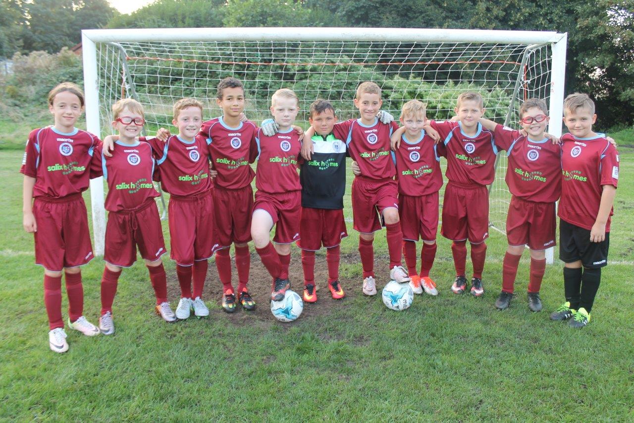 Historic junior football club scores support | Salix Homes