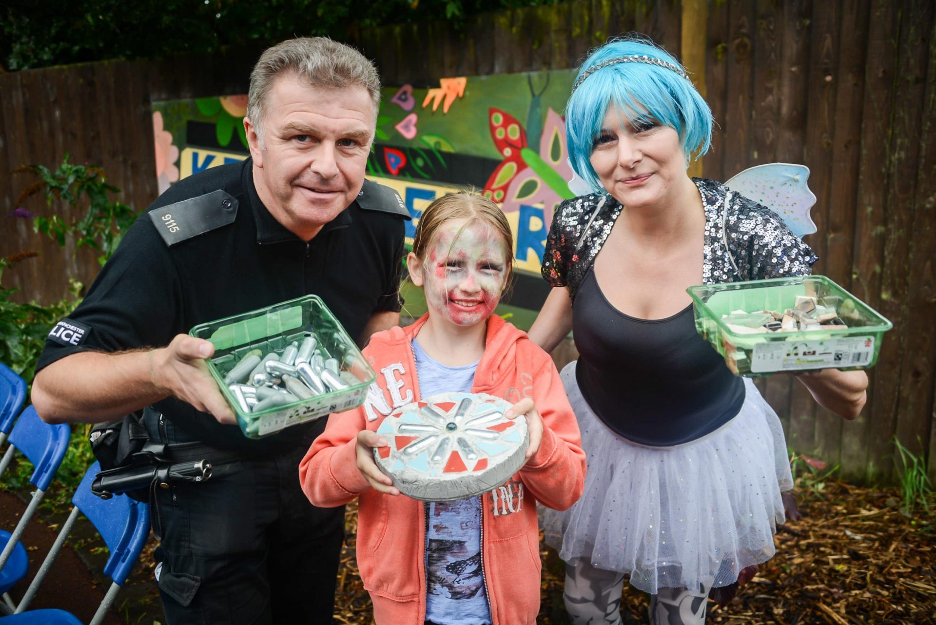 Drugs paraphernalia transformed into arts project | Salix Homes