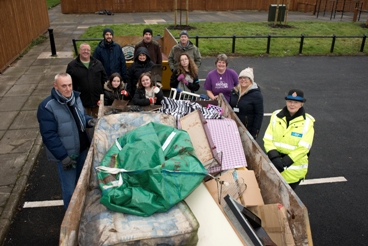 Major clean-up for Salford housing estate | Salix Homes