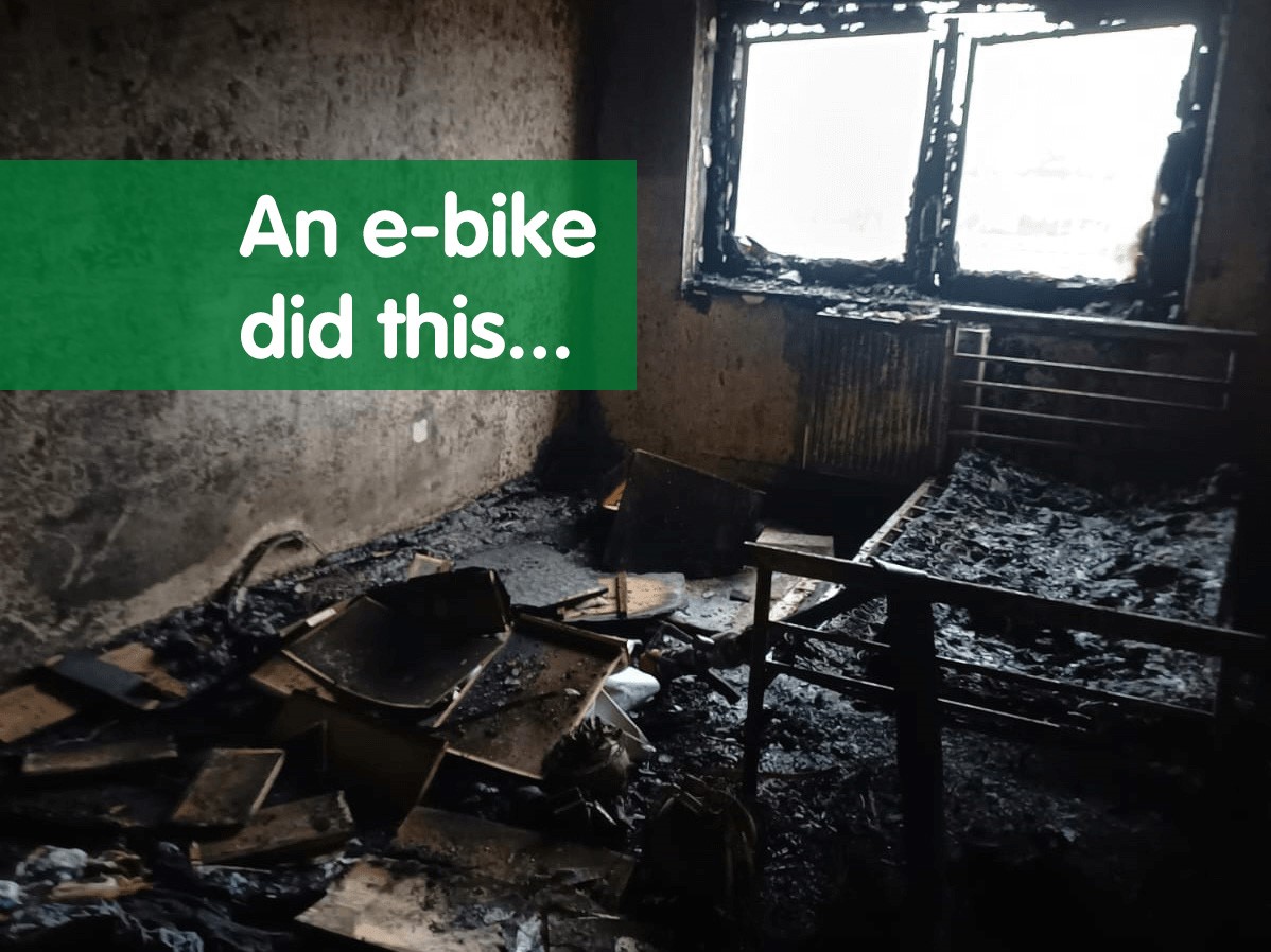 Fire safety campaign launched following e-bike fire at Salford tower ...