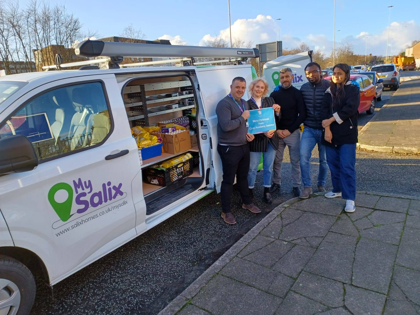 Salford organisations work together to support local people in need | Salix Homes